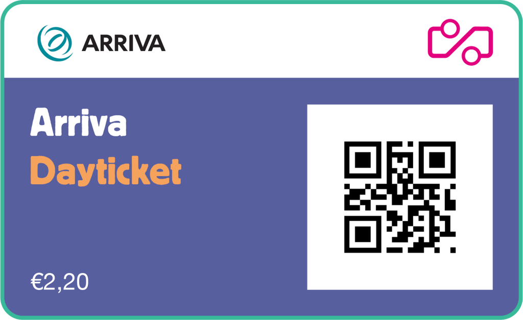 Arriva day ticket | Discover South Holland